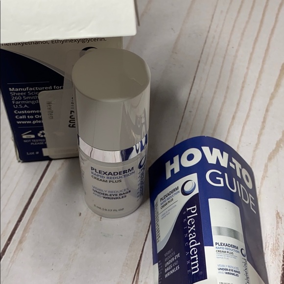 plexaderm | Makeup | Plexaderm Rapid Reduction Cream Plus Open Box ...